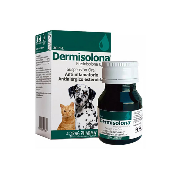 Dermisolona 30ml (Solución oral) – Carnaval Animal